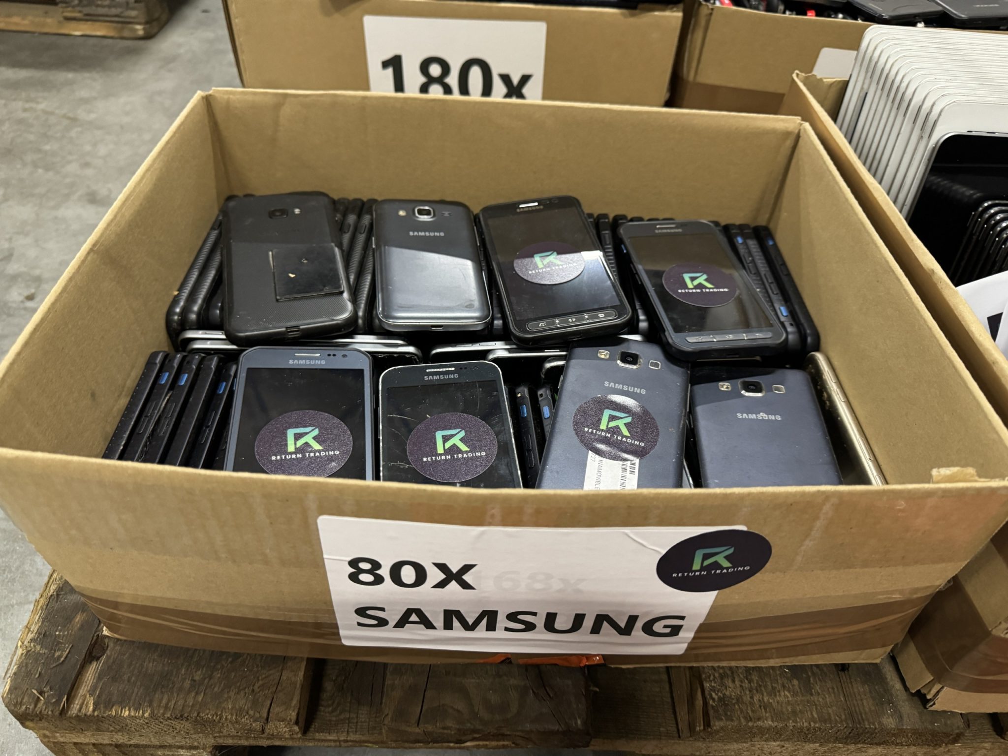 80x Samsung Mix Smartphones - Return Trading