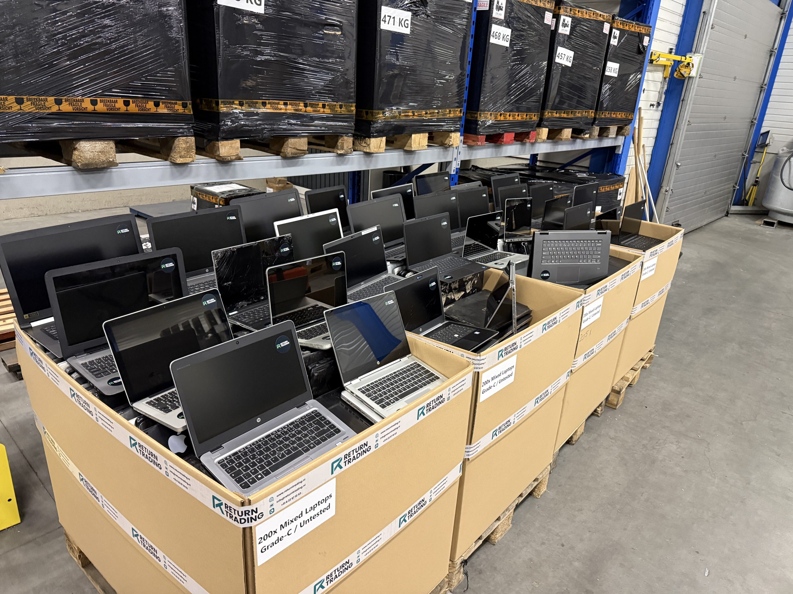 800x Cheap Mixed Laptops - Return Trading